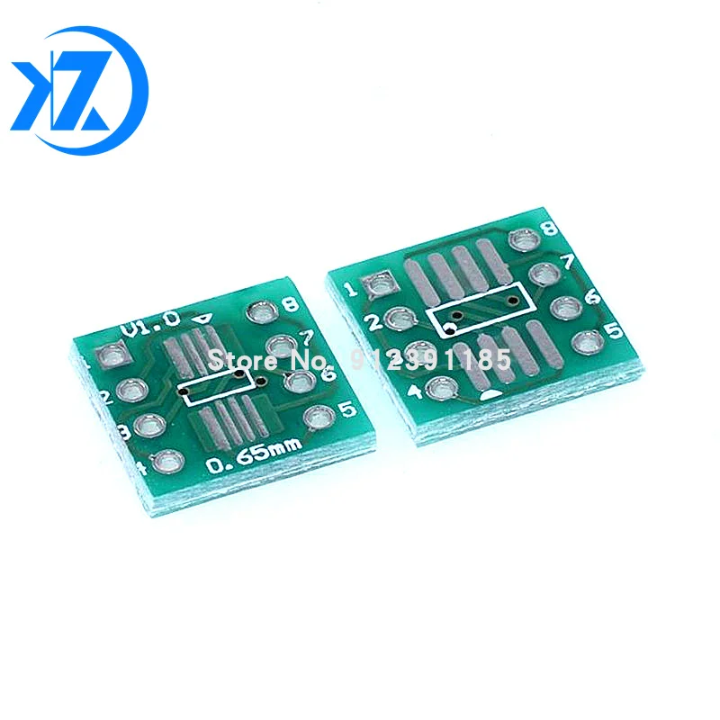 10-SOP8-to-DIP8-Sop8-SMD-to-DIP-adapter-board-SOIC8-to-DIP8-so8-tssop8 ...