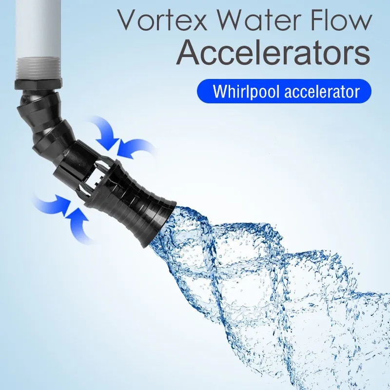 Adjustable Direction Vortex Water Flow Accelerator Fish Tank Rotating ...