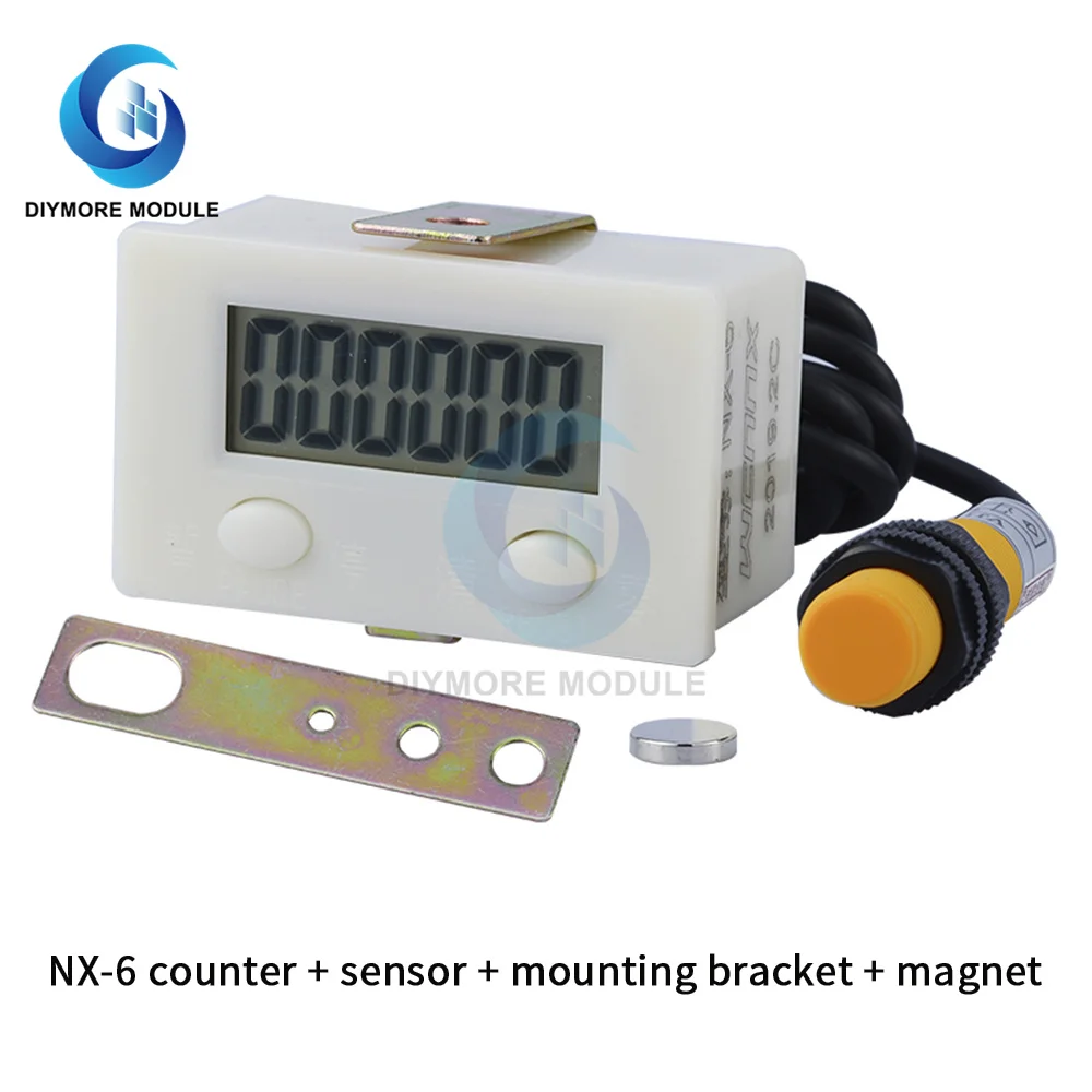 Electronic Digital Display Counter Proximity Industrial Magnetic Sensor ...