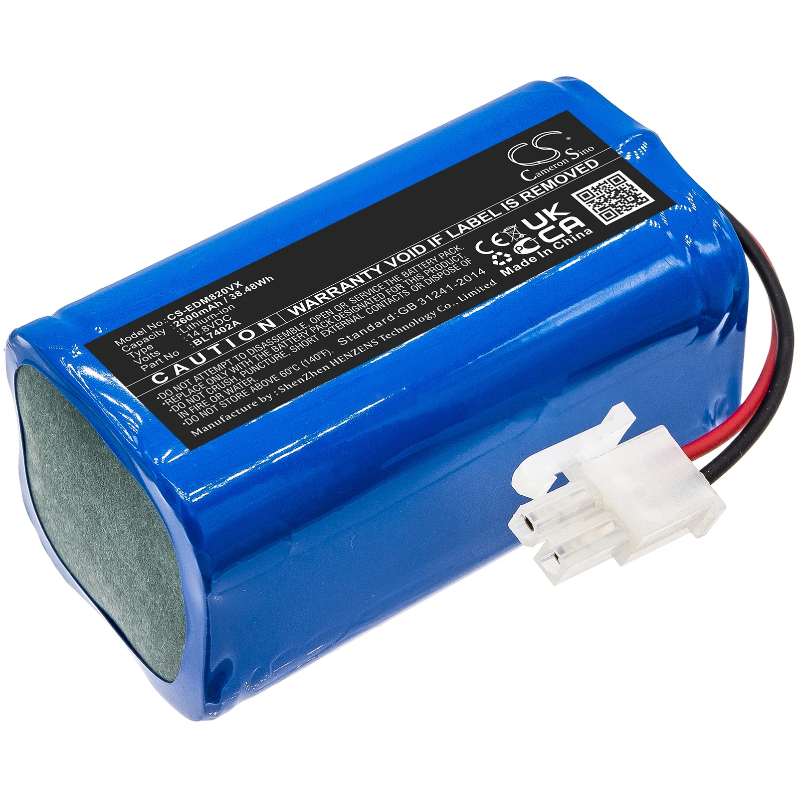 Replacement-Battery-for-Ecovacs-Deebot-500-Deebot-M82-DM82-20001088 ...