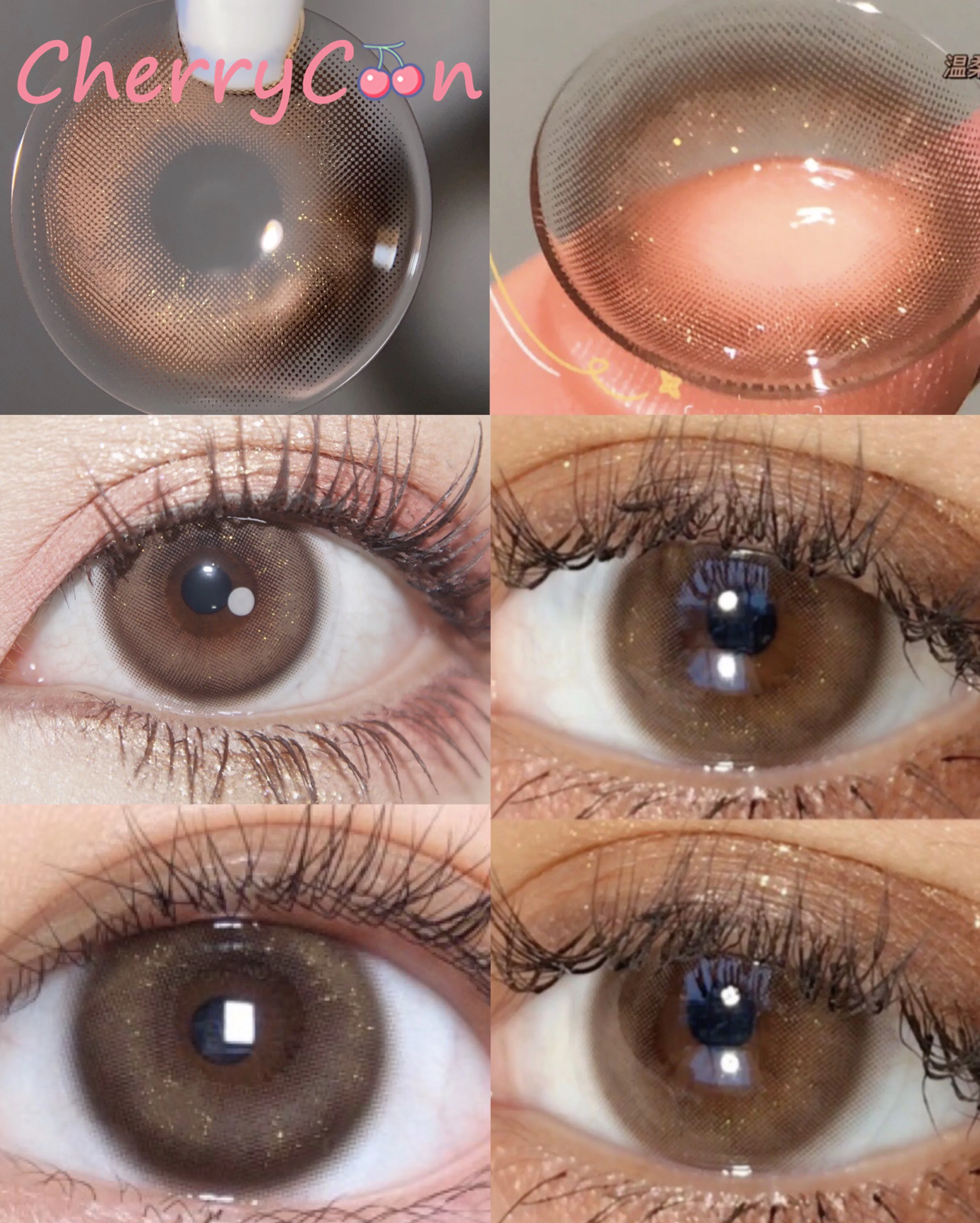 Chestnut Brown Contact Lenses