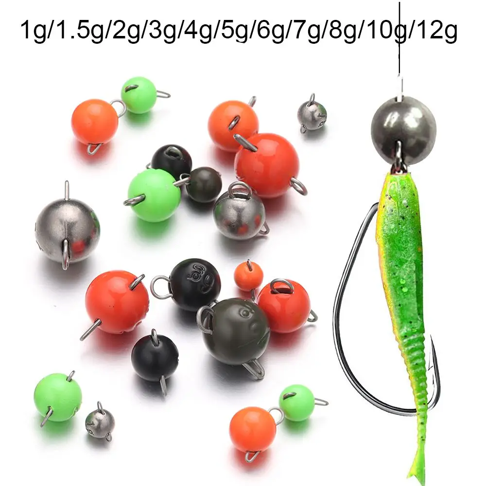 1pc-Fishing-Tungsten-fall-Lead-Sinker-Swing-Jig-Head-Deep-Water-Soft ...