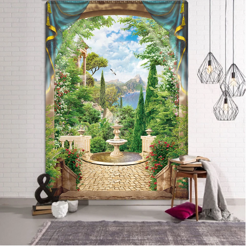 Beautiful Scenery Landscape Tapestry Wall Hanging