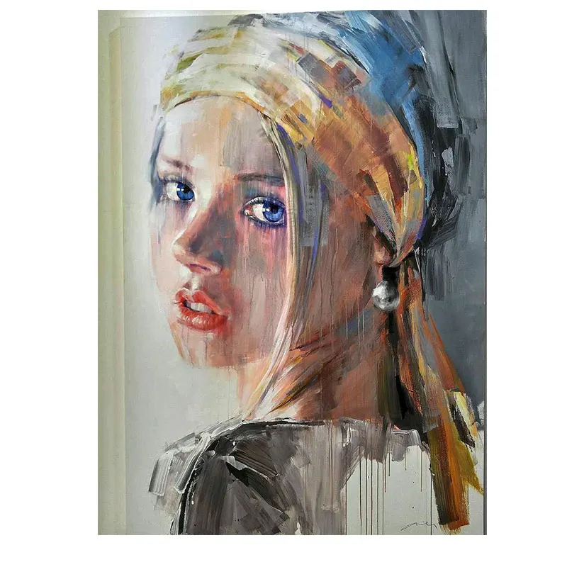 Sexy Girls Diy Digital Oil Painting By Numbers Home Art Picture ...