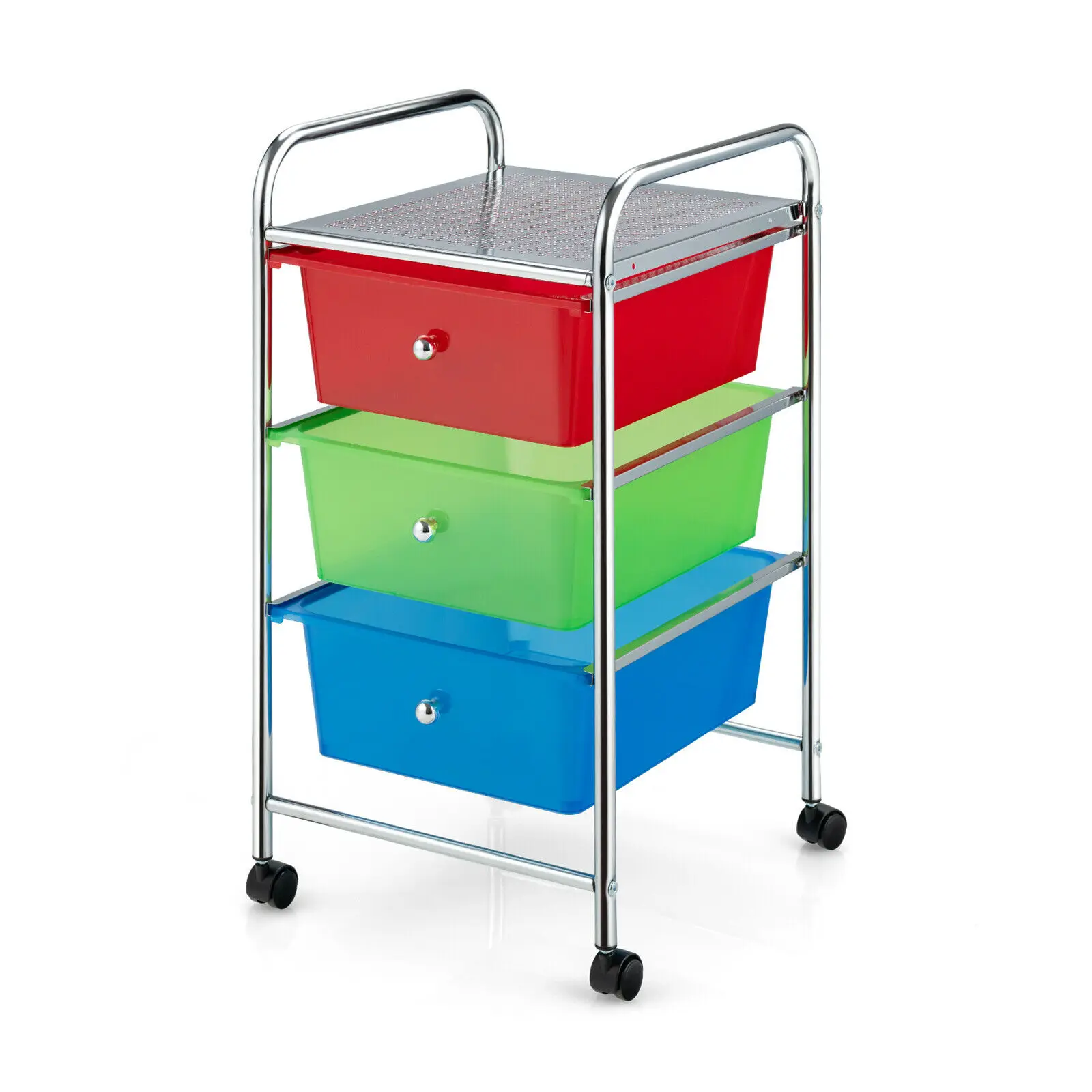 Rainbow Rolling Cart | Drawer Rolling Cart | Storage Rack Drawer ...