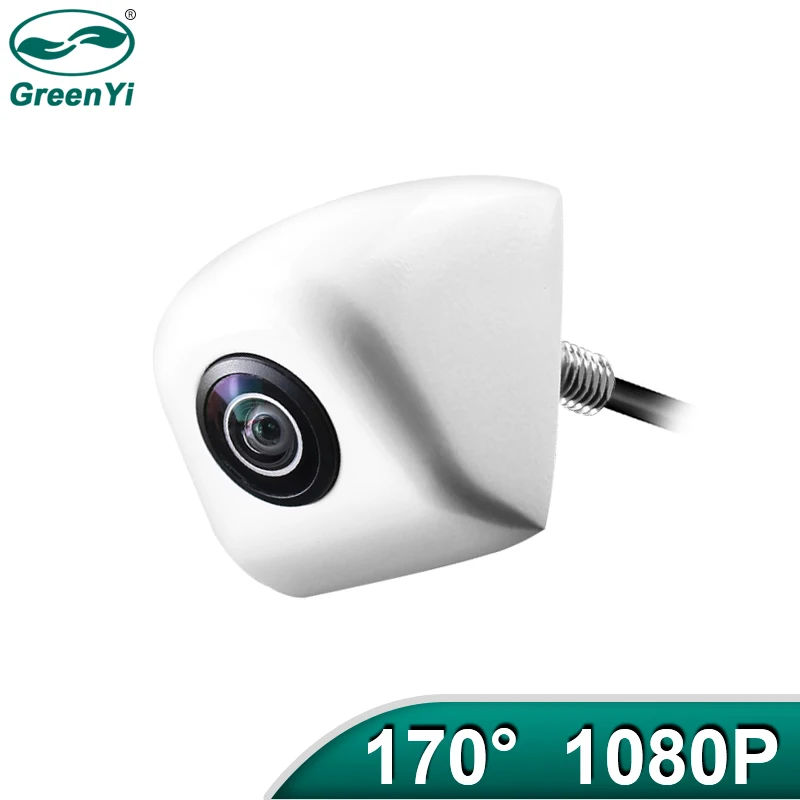 Greenyi 170 Degree Ahd 1920x1080p White Vehicle Rear View Camera Upside ...