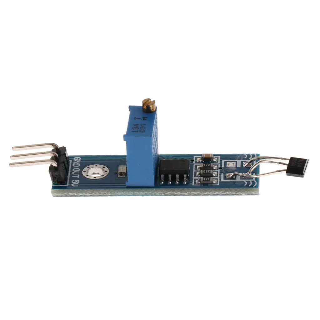 Linear Magnetic Hall Effect Switch Speed Counting Sensor Module 3 pin ...