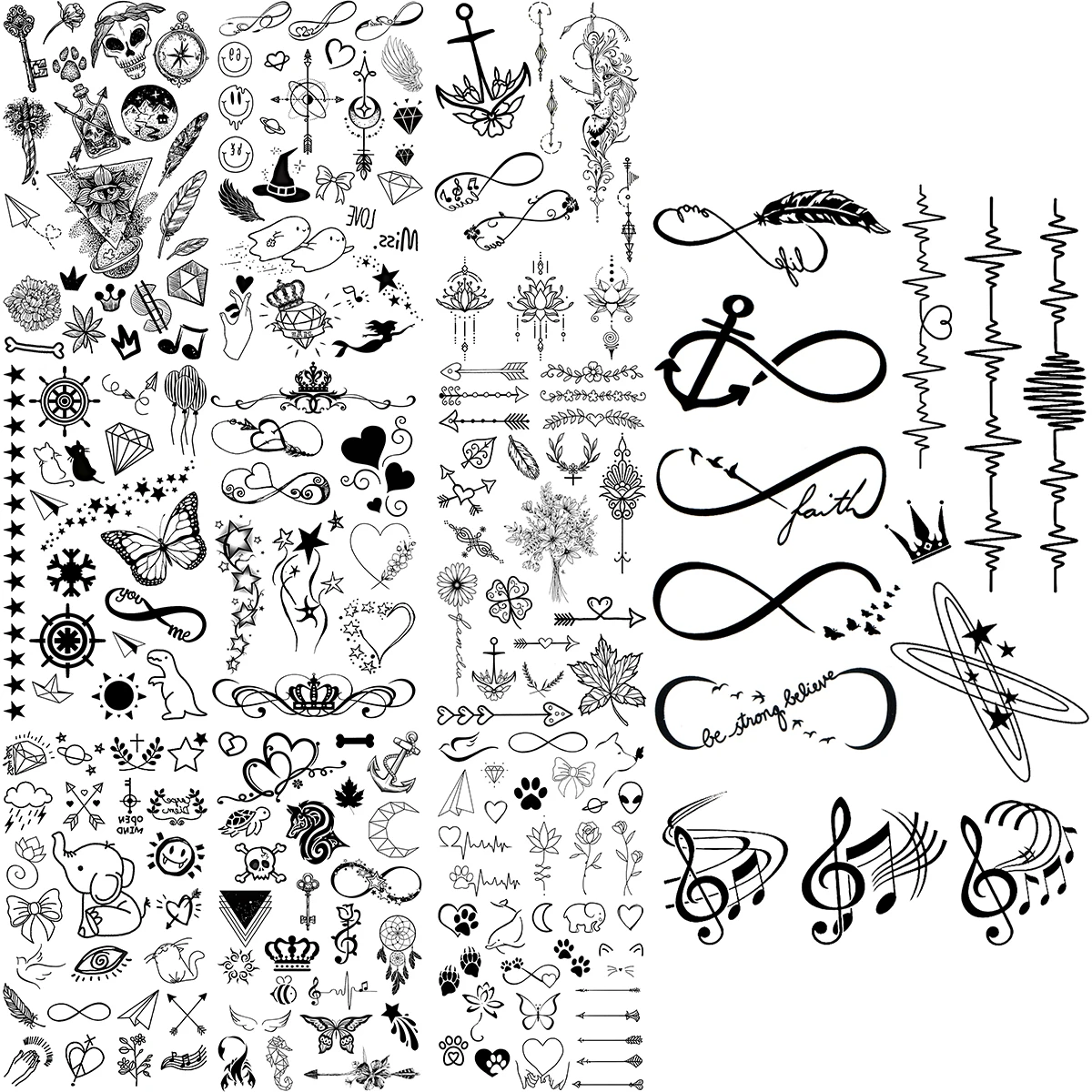 Music Infinity Tattoo