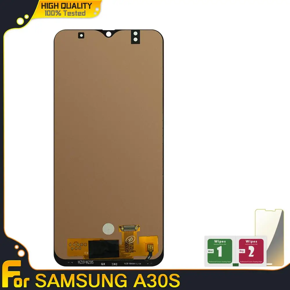 Original OLED LCD Display with Frame For Samsung Galaxy A30s A307 A307F ...