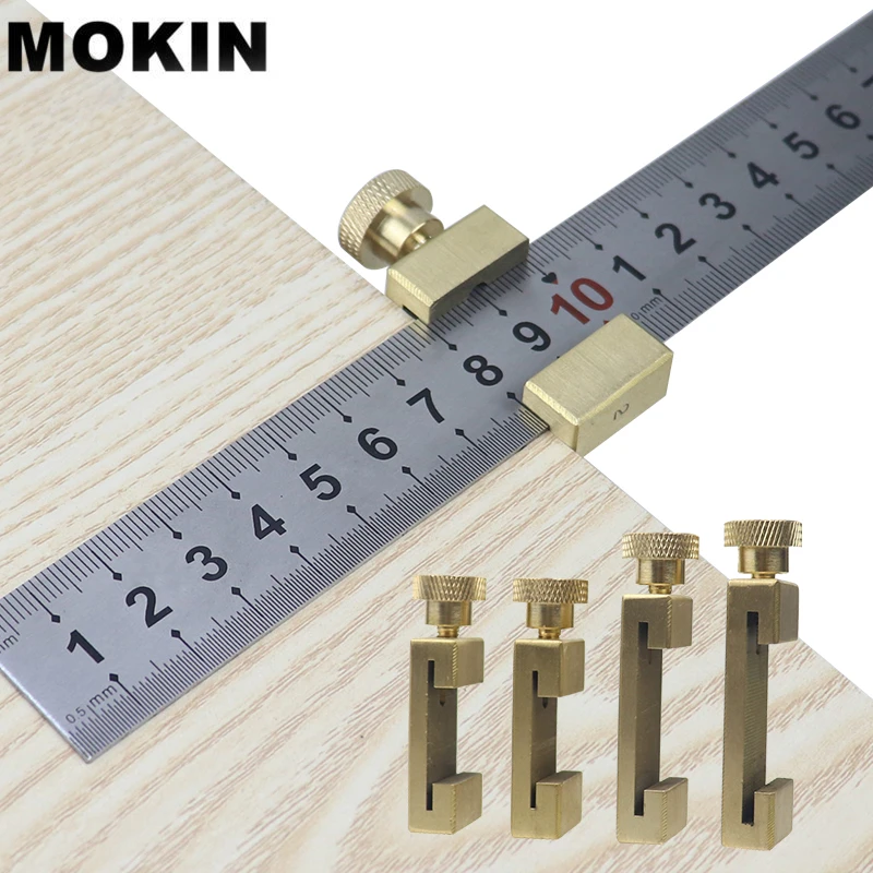 Scribe Ruler Positioning Block | Carpentry Measuring Tool Angle | Tool ...