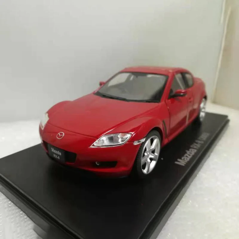 Red Modified Mazda Rx 8