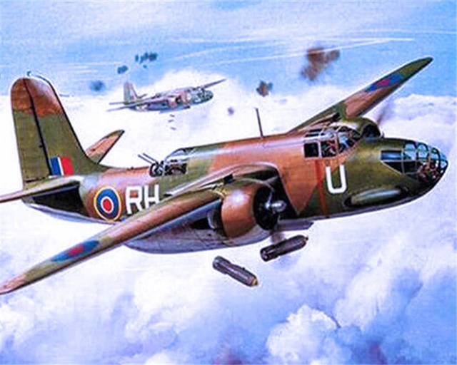 Military themed paint by numbers kits