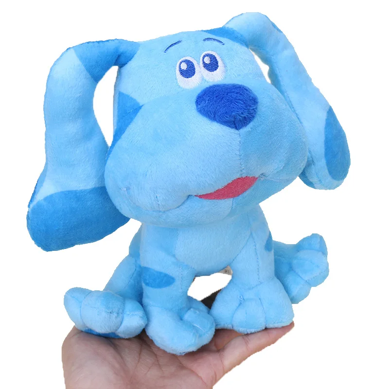 18cm 7inch cartoon Blue’s Clue Plush toys Blue dog Beanbag spotty dog ...