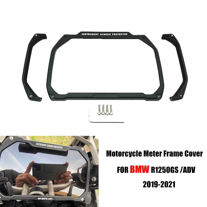 R1250GS-Meter-Frame-Cover-Speedometer-Tachometer-Cover-Display-Shield ...