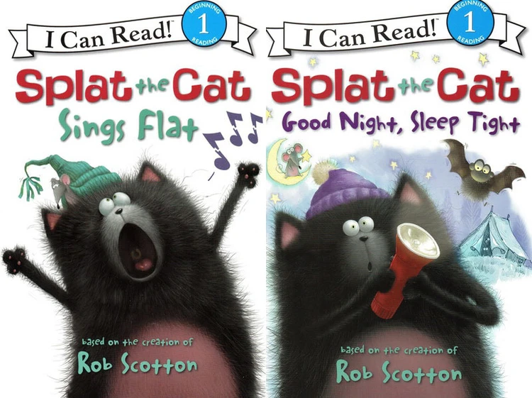 Splat The Cat Coloring Pages