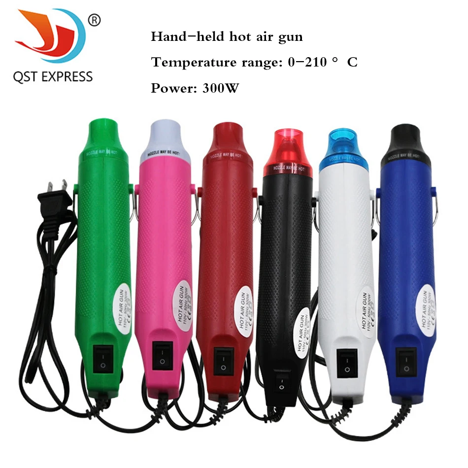 220V Home DIY Multi Purpose Heat Tool Soft ceramic heating hot air gun ...