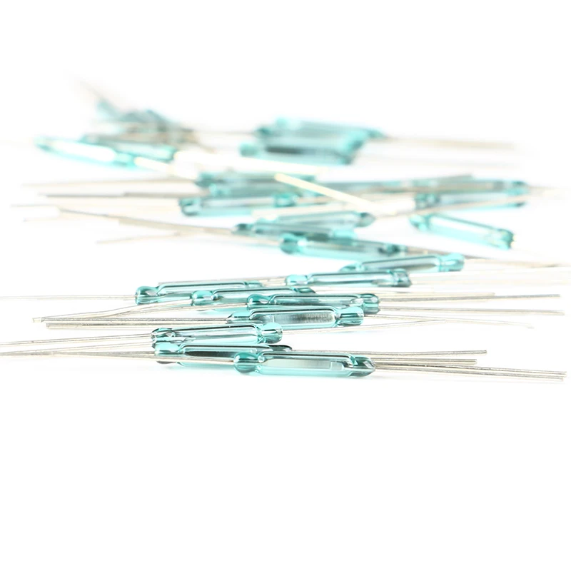 10 pcs Reed Switch 3 pin Magnetic Switch Normally Open and Normally ...