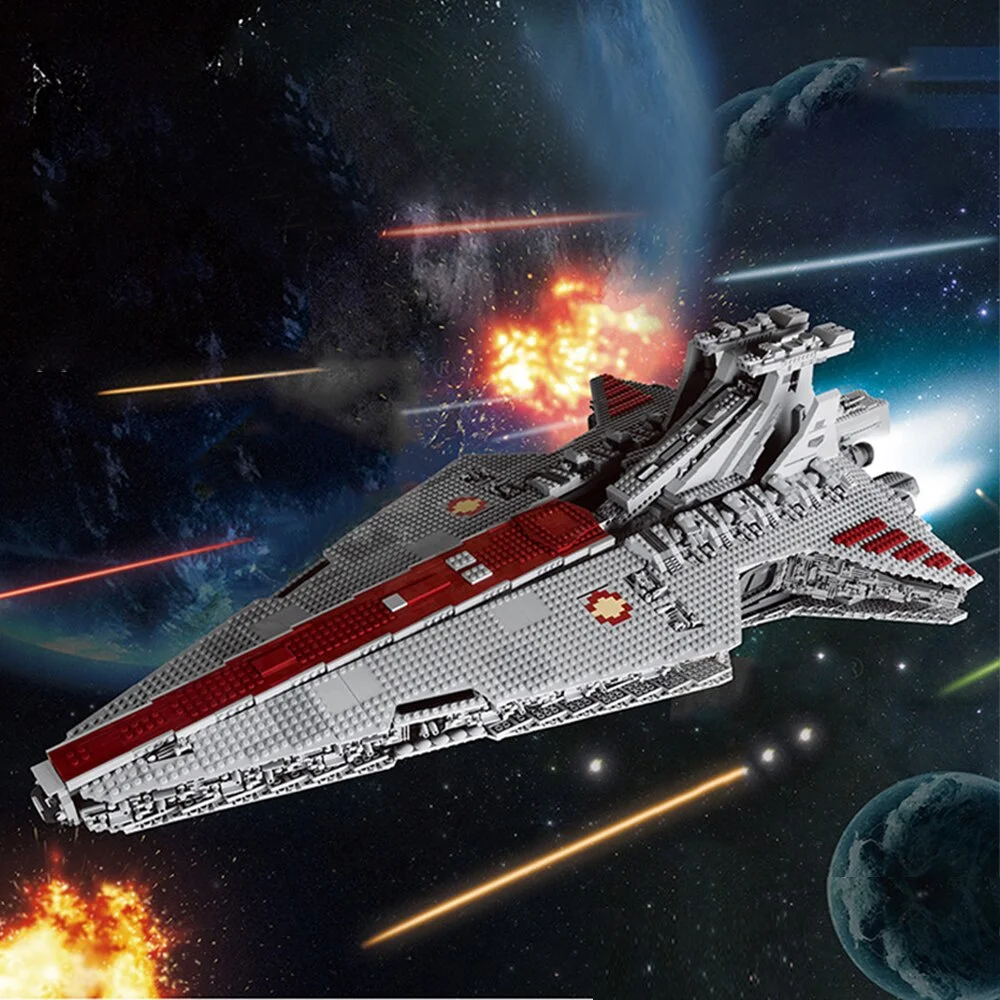 6685pcs-Star-Toys-UCS-Venator-Republic-Attack-Cruiser-Destroyer-Set ...