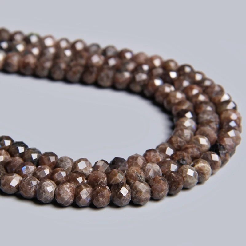 Labradorite Coffee Flat Disk | Labradorite Jewelry Making | Faceted ...