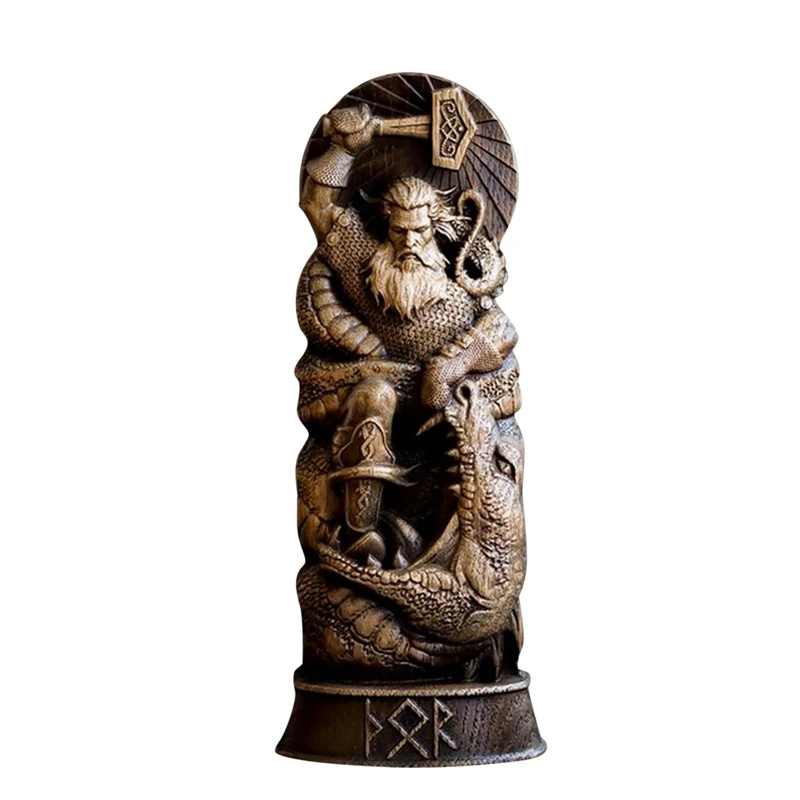 Figurines Art & Collectibles Freya wood carving altar heathen asatru ...