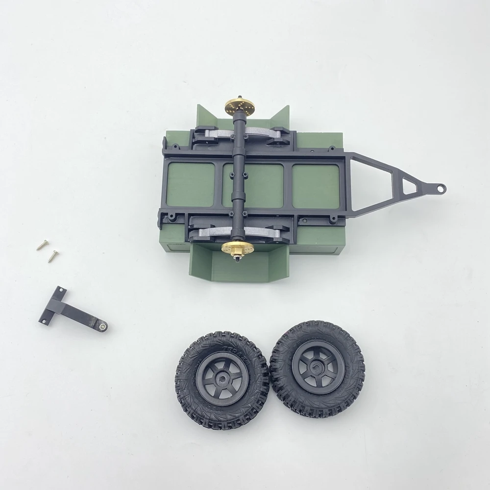 RC Car Trailer For FMS 1:18 Atlas ARIZONA PATRIOT LC80 Land Cruiser ...