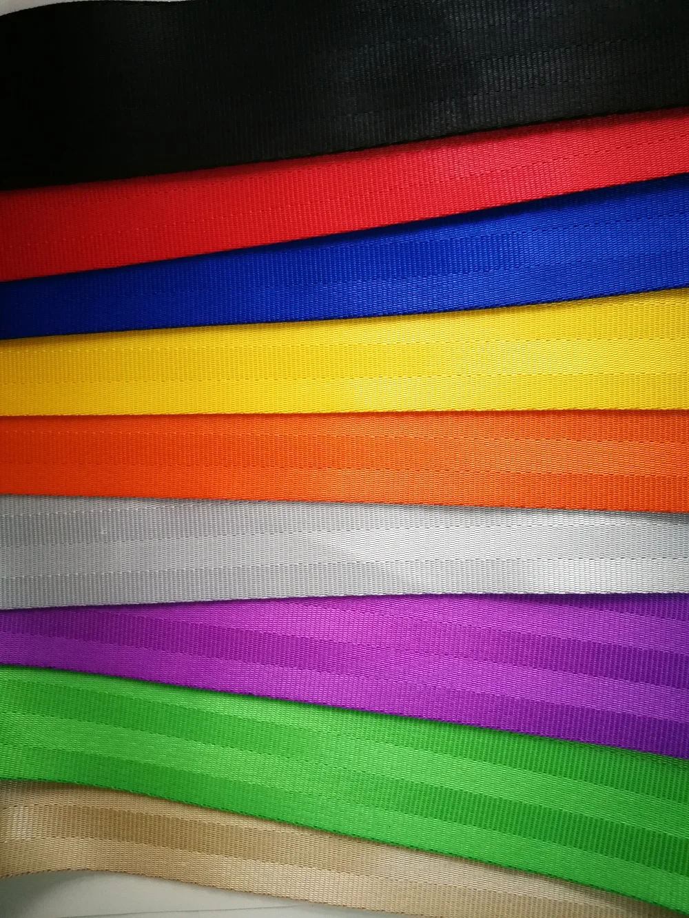 1M car modified seat belt webbing 3C standard certified DIY Backpack ...