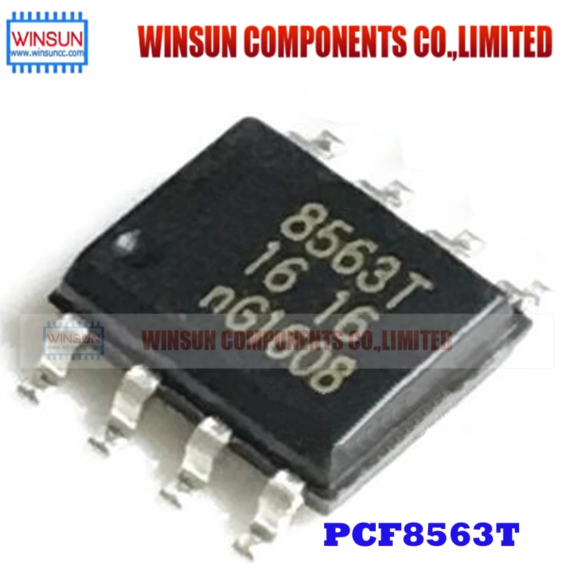 10 unids/lote PCF8563T SOP8 PCF8563 8563T nuevo|Conectores| - AliExpress