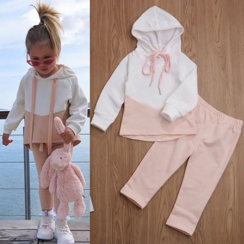 Conjunto de Ropa para Niñas de 1 a 4 años, Sudadera con capucha de ...