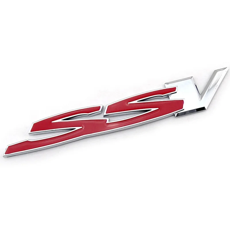 High Quality Chrome Logo SSV VE VF Car Boot Trunk Emblem Decal Badge ...