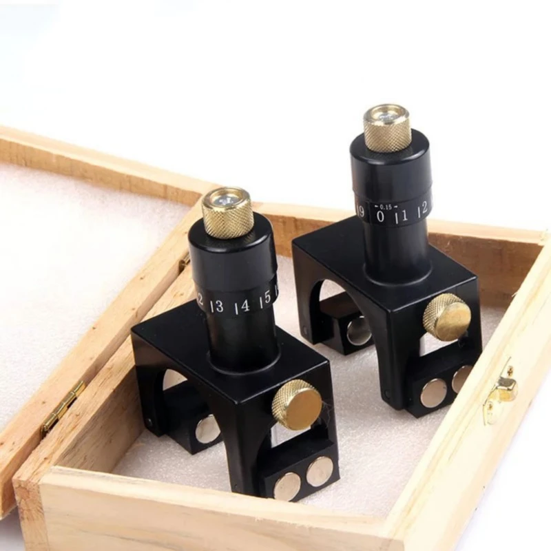 2pcs Woodworking Table Planing Adjustable Magnetic Planer Knife Setting ...