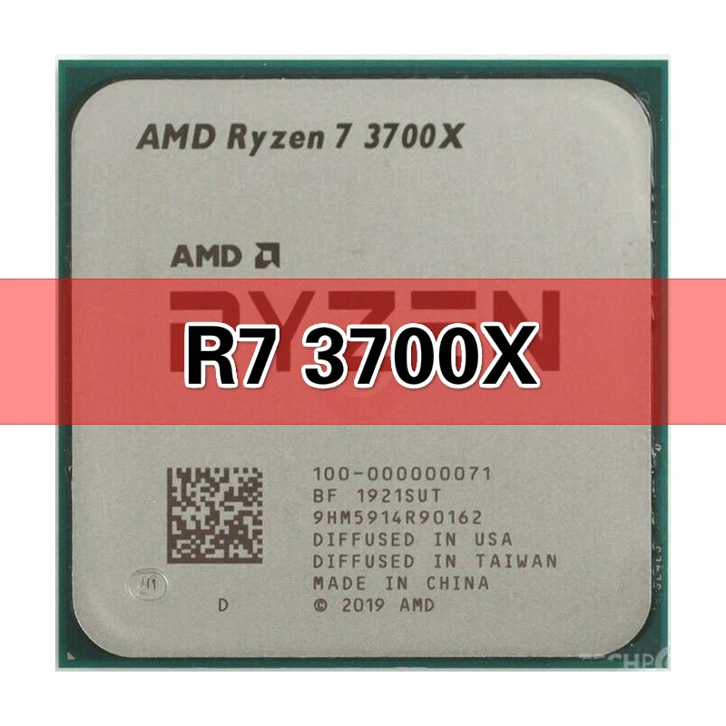 AMD Ryzen 7 3700X R7 3700X 3.6GHz Eight Core Sixteen Thread CPU ...