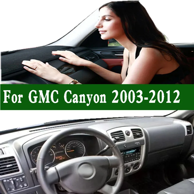 For-GMC-Canyon-Colorado-2003-2012-Crew-Cab-Pickup-Dashmat-Dashboard ...