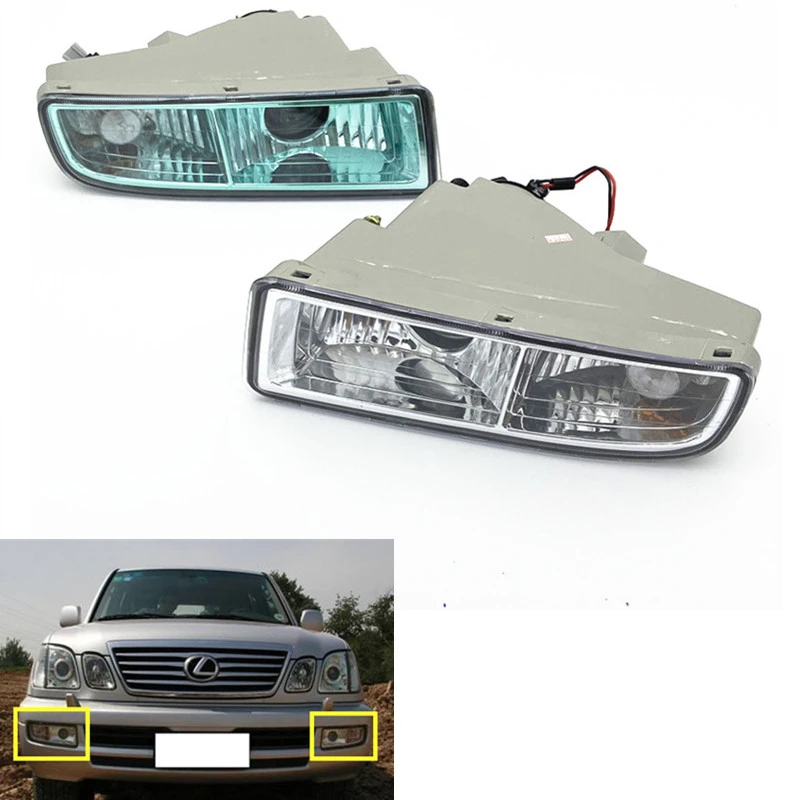 Fog Light For Lexus Lx470 1998-2008 Fog Lamp Assembly Car Styling Care ...