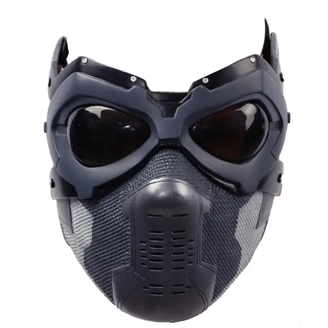 Anime Captain America 3: Winter Soldier Bucky Cosplay Costume ...