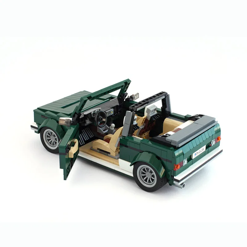 MOC-978Pcs-Technical-Car-VW-Golf-MK1-Cabriolet-Bricks-Set-10242-MINI ...
