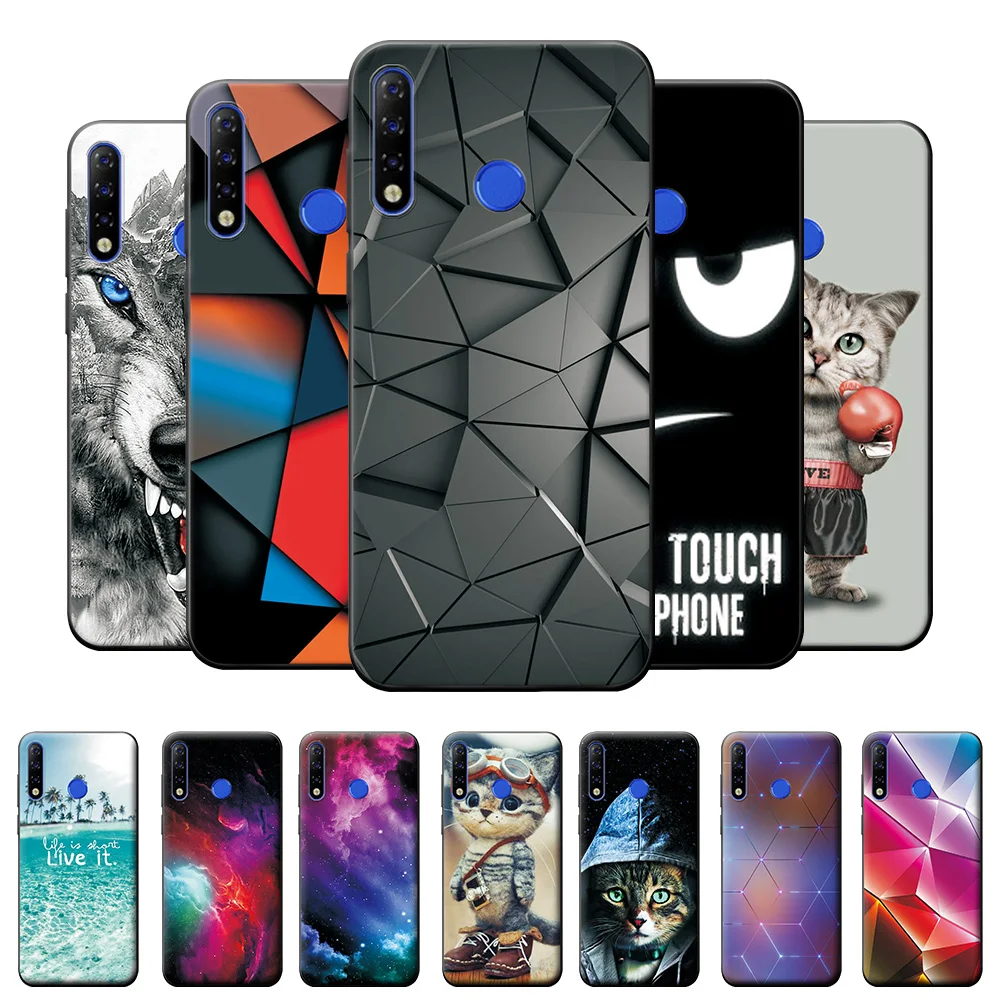 Phone Covers Tecno Spark Phones | Silicon Case Tecno Spark 4 - 4 Case ...