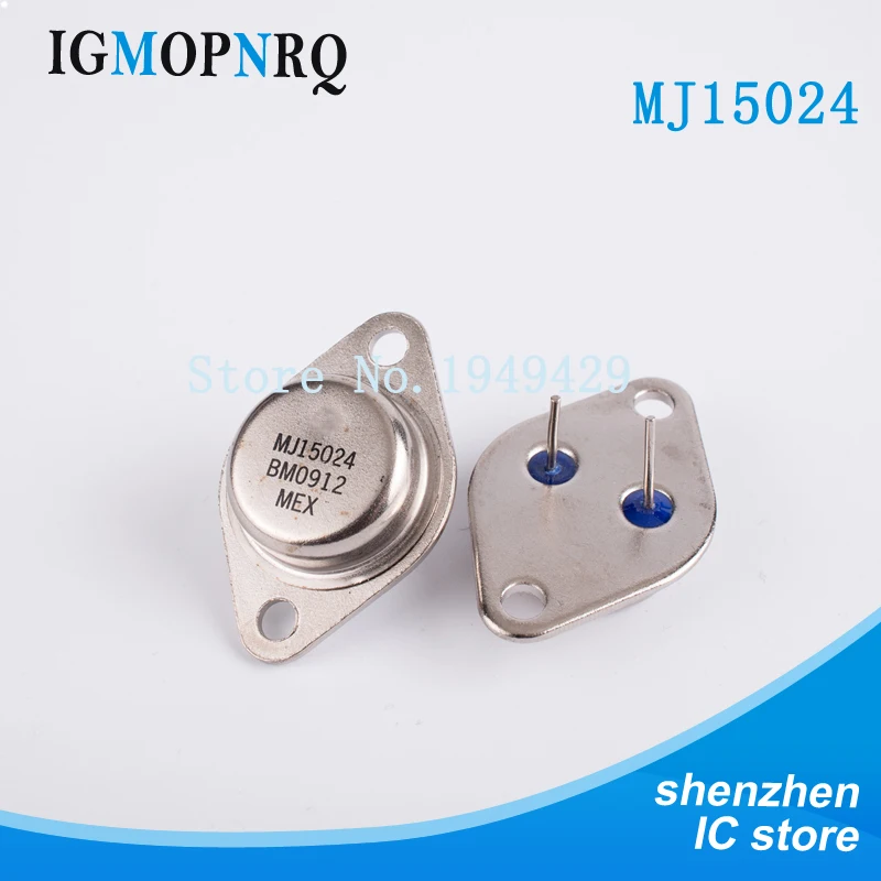5PCS MJ15024 TO-3 MJ15024G Bipolar junction transistor (BJT) 16A 250V ...