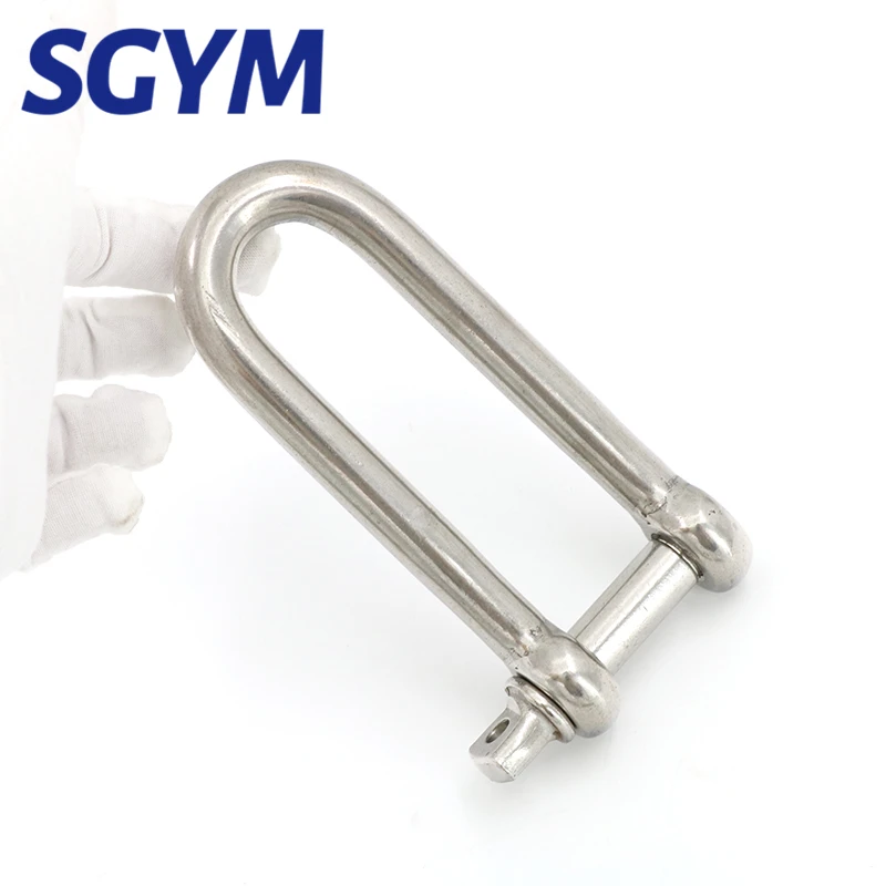 Guide tronconneuse,Manille longue et droite en acier inoxydable 304 ...