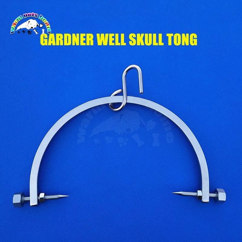 Gardner Wells Skull Traction Tongs U-shaped Skull Tong with Pins ...