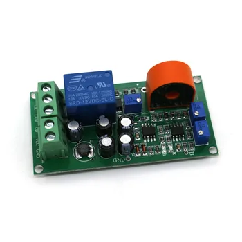 High quality AC current sensor module Switch output DC24V AC 0-5A/10A ...