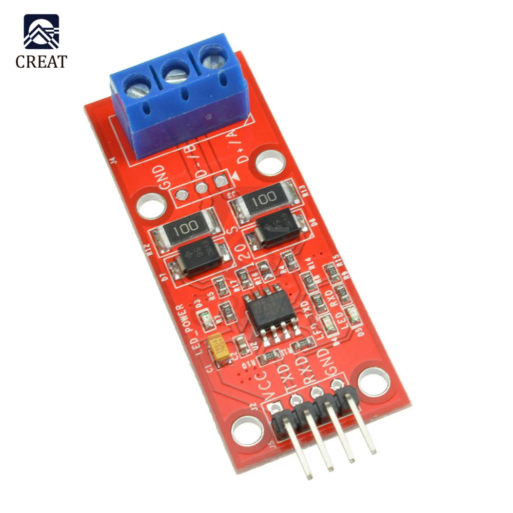 TTL-to-RS485-485-Automatic-Flow-Control-Module-3-3V-5V-UART-Level ...