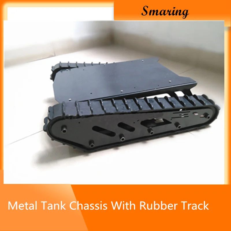 Metal Tank Chassis With Rubber Track Caterpillar Pdrail Crawler Tracked ...