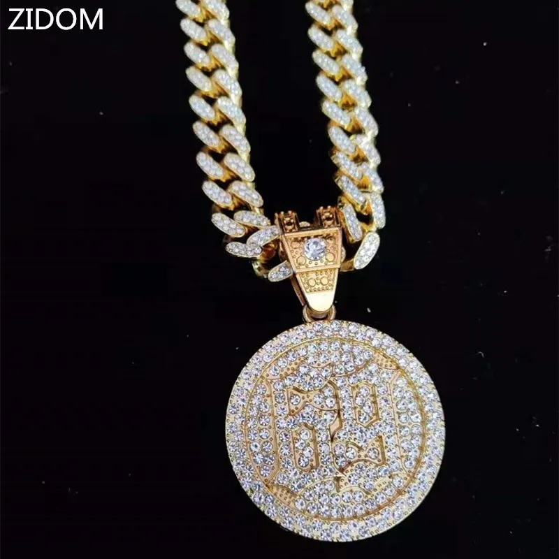 Fashion Hiphop Necklace | Hip Hop Necklace Men | Cuban Chain Pendants ...