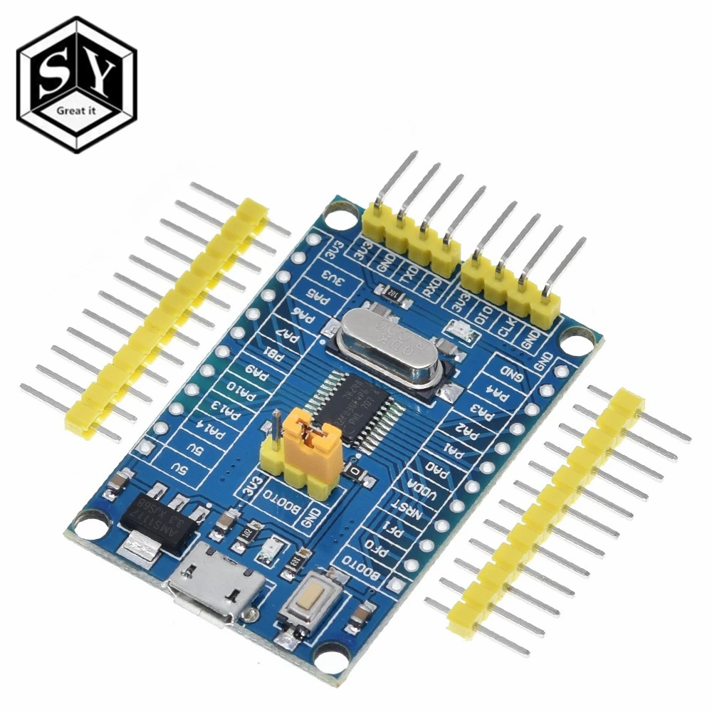 48 MHz STM32F030F4P6 Small Systems Development Board CORTEX M0 Core 32bit Mini System ...