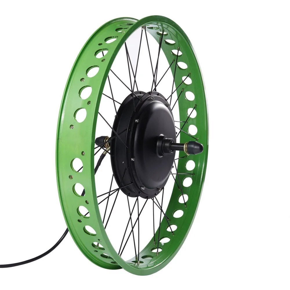 26" Fat Ebike Wheel for 4.0 Fat Tyre Electric Bicycle Front/Rear Wheel ...