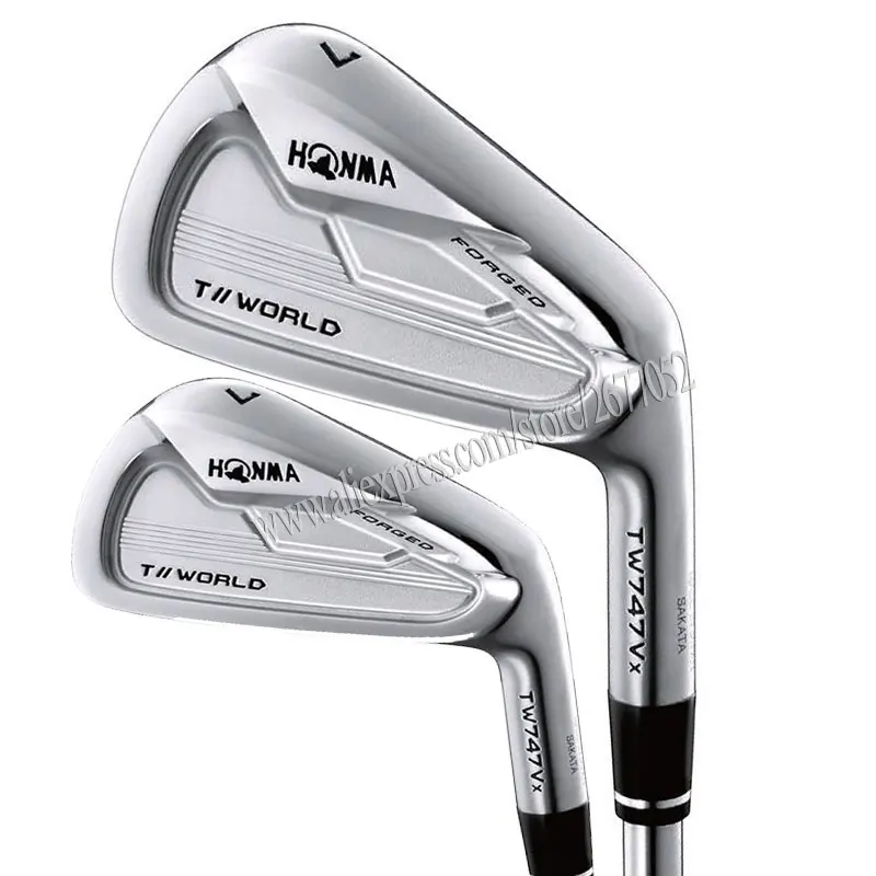 New Golf Clubs HONMA TW747 Vx Golf Irons 4-11 Clubs Irons Set Graphite and Steel shaft R or S ...