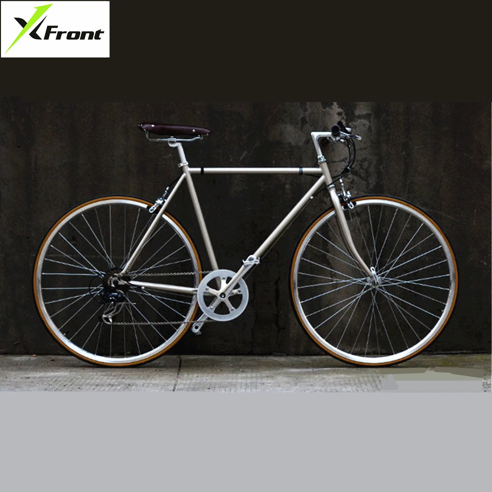 Retro Road Bike Aluminum Alloy Frame SHIMAN0 7 Speed 700CC City Sports ...
