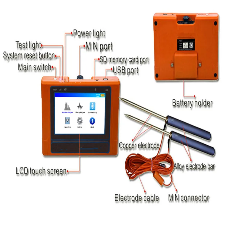 300M full automatic mapping water seeker/underground water detector ...