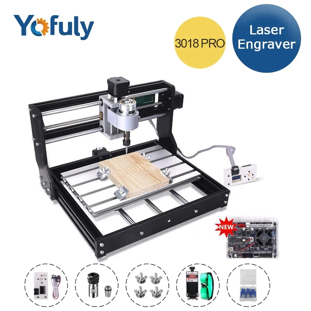 CNC-3018-Pro-GRBL-DIY-Laser-Mesin-Ukiran-CNC-Mesin-PCB-Mesin-Router ...