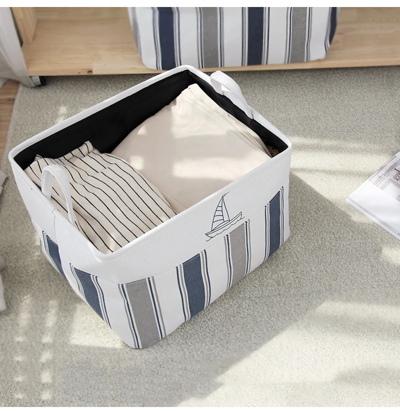 Panier à linge,Panier de rangement en tissu Cube,boîte de rangement ...